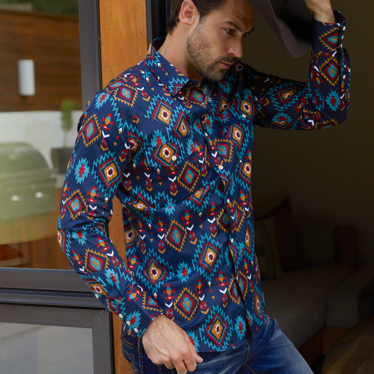 Men's Aztec Print Collection | Bold Patterns | Platini Fashion