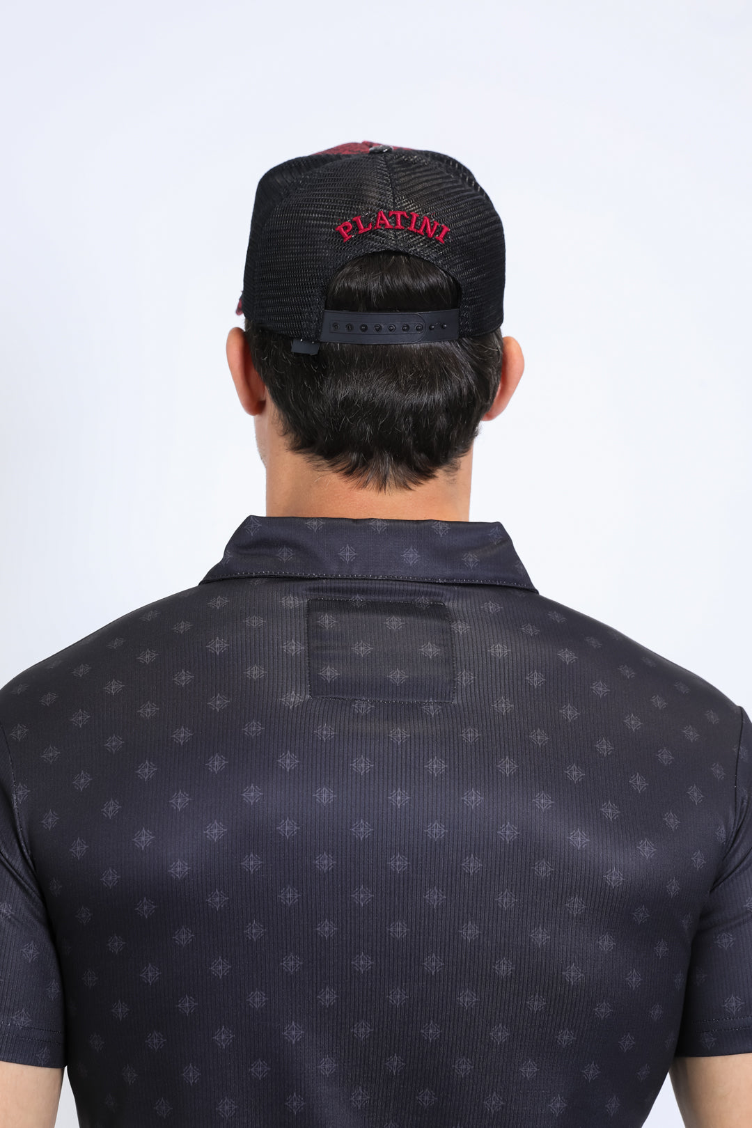 Mens Aztec Baseball Burgundy Cap – Platini Fashion